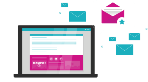 Transport & Logistics Email Signature Marketing | Rocketseed
