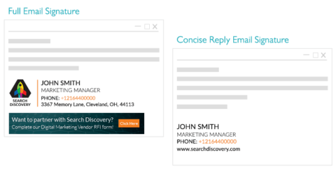 Search Discovery | Email Signature Case Study | Rocketseed